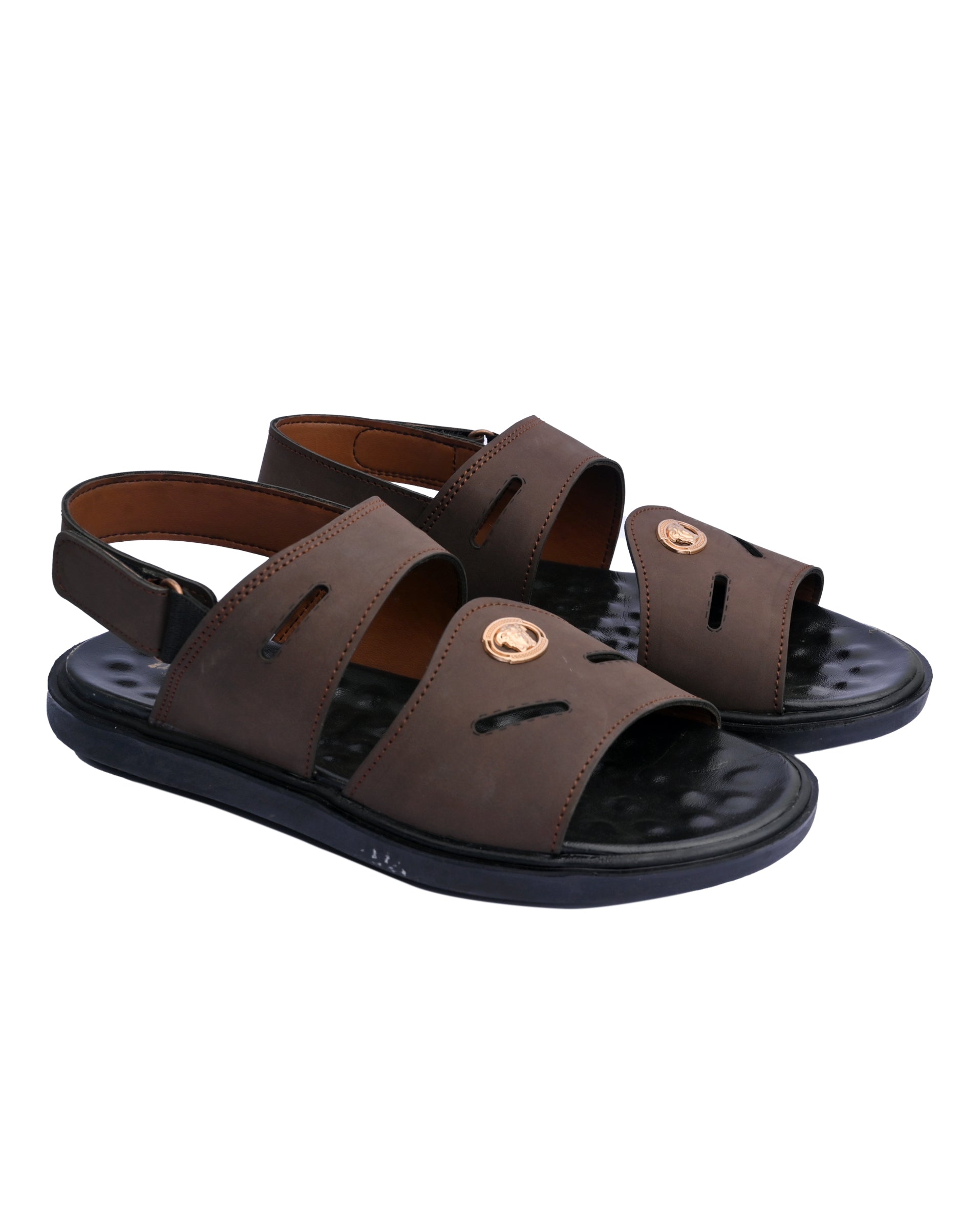 EX-9160-Brown-Men Comfort Sandal – excel shoess